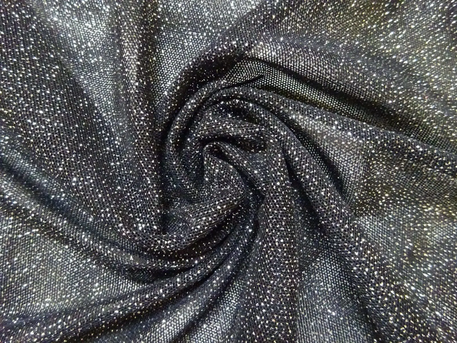 Body Stocking Net Fabric Stretch Glitter Sparkles Mesh | Fabric Land