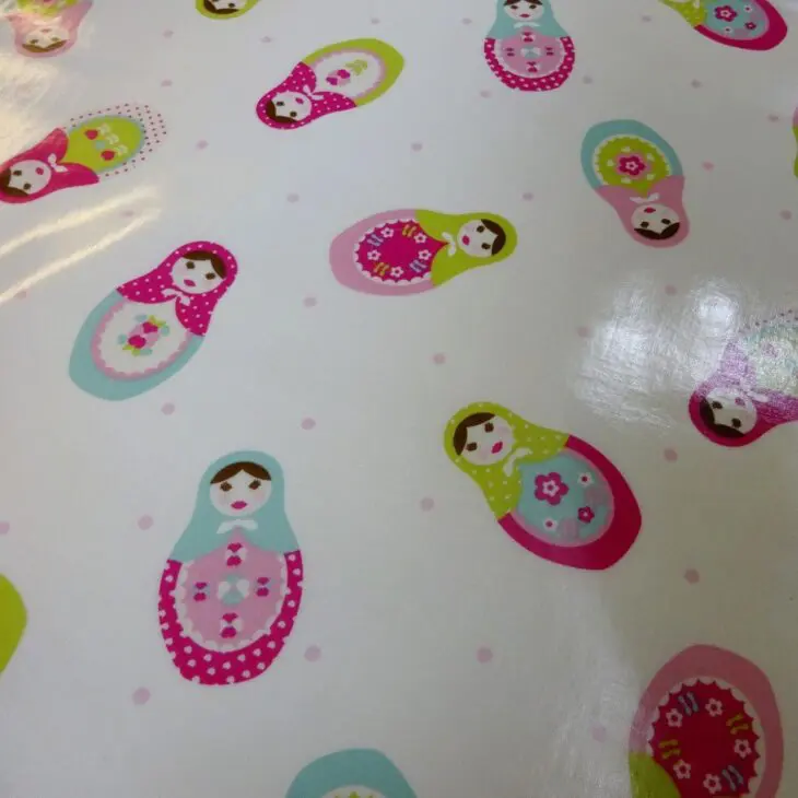 PVC Tabling Fabric Russian Dolls | Fabric Land