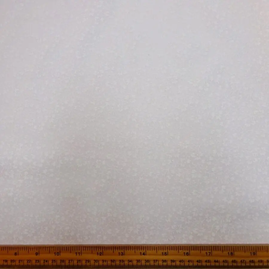 Polyester Cotton Fabric Meringue Flowers | Fabric Land