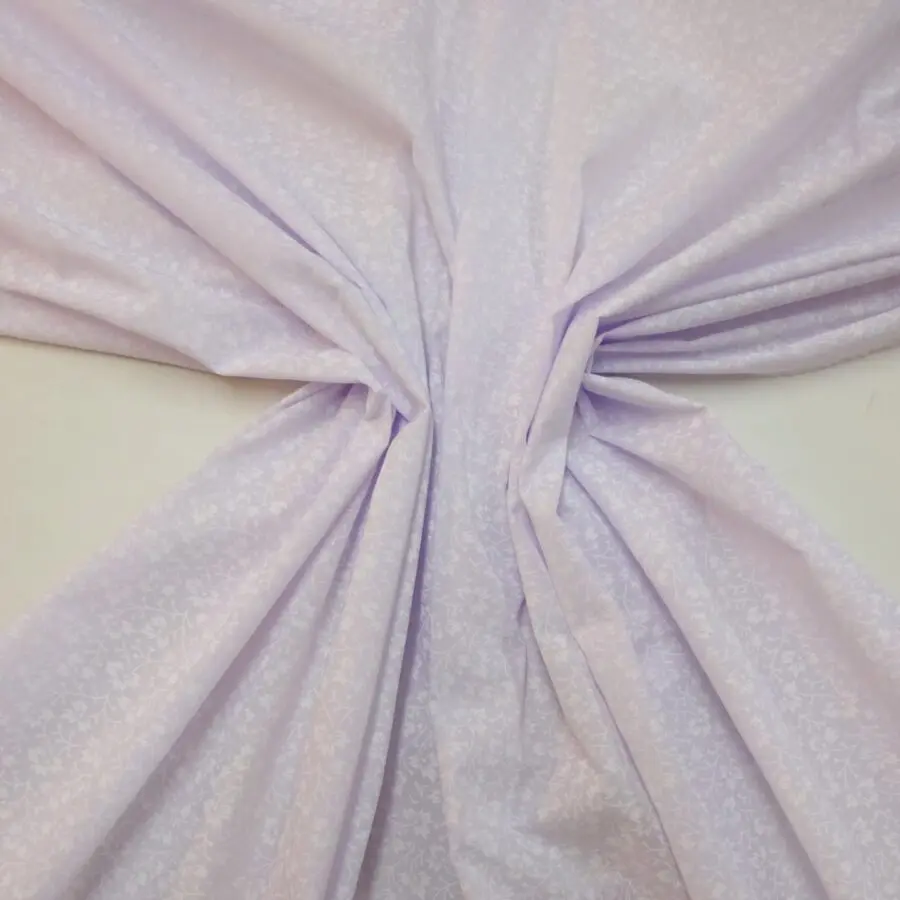Polyester Cotton Fabric Meringue Flowers | Fabric Land
