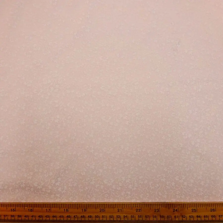 Polyester Cotton Fabric Meringue Flowers | Fabric Land