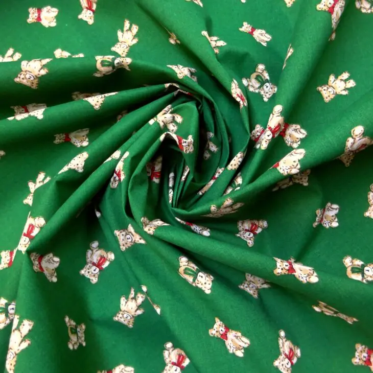 Polyester Cotton Fabric Teddy Bears | Fabric Land