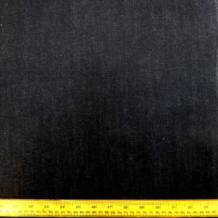 Denim Fabric Stretch Black | Fabric Land