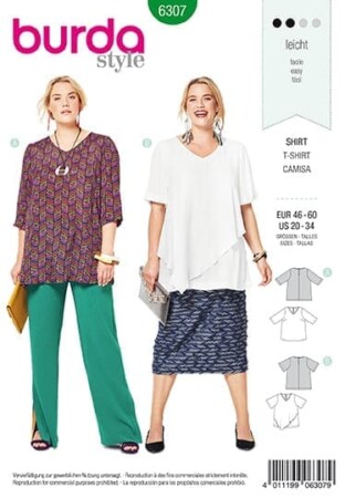 Burda Sewing Pattern 6874 | Fabric Land
