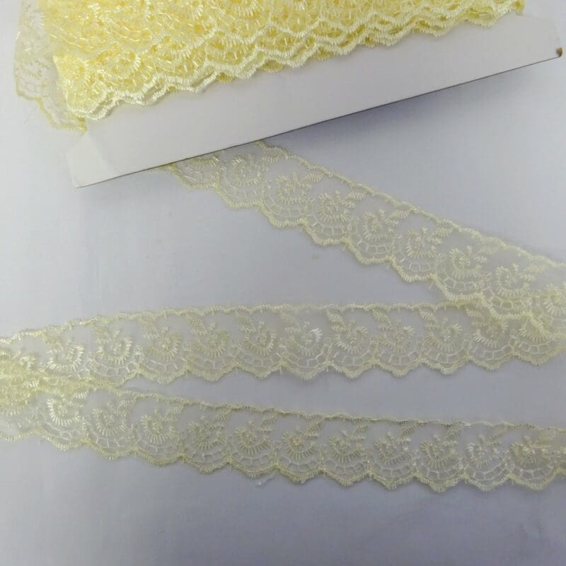 Lace Trimming Code FTY/4004 3.5cm Wide | Fabric Land