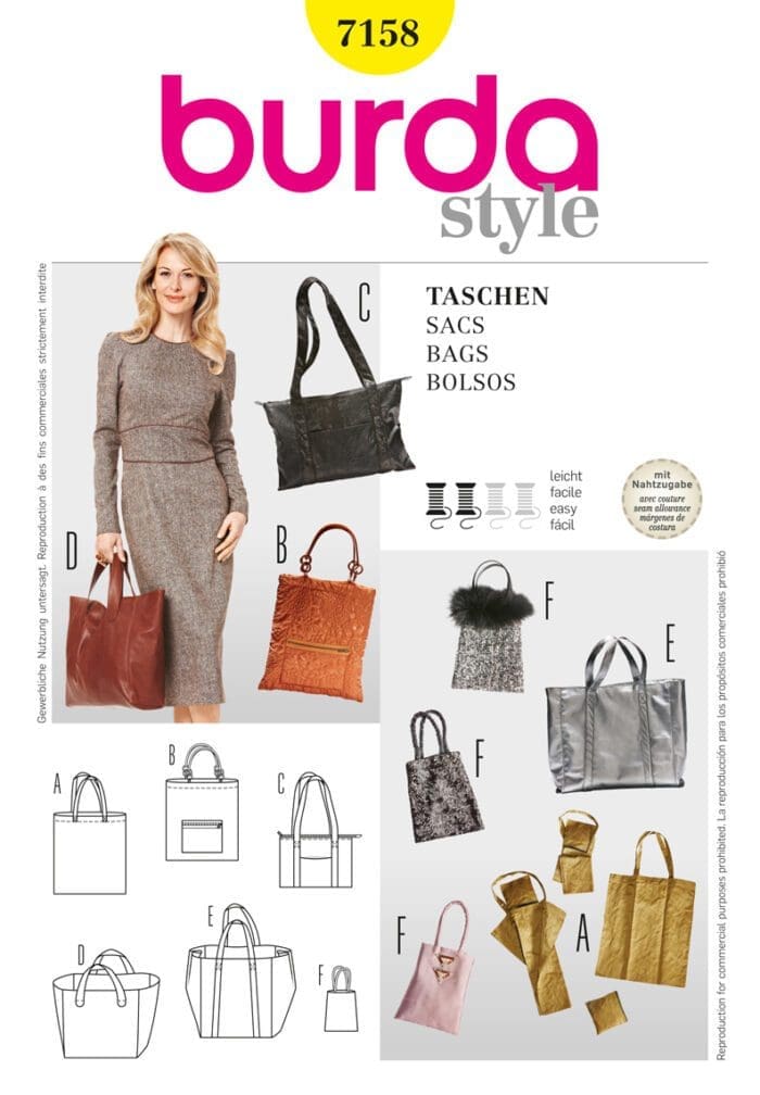 Burda Sewing Pattern 7158 | Fabric Land