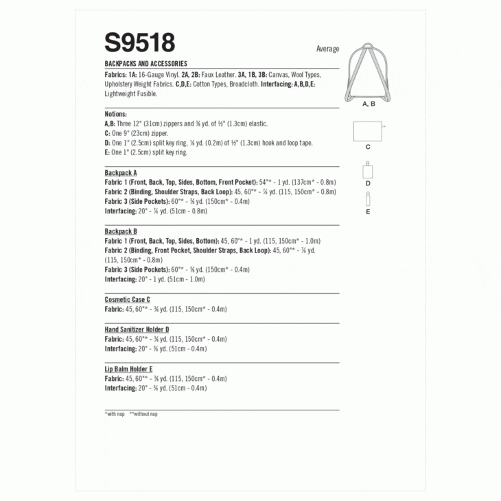 Simplicity Sewing Pattern 9518 | Fabric Land