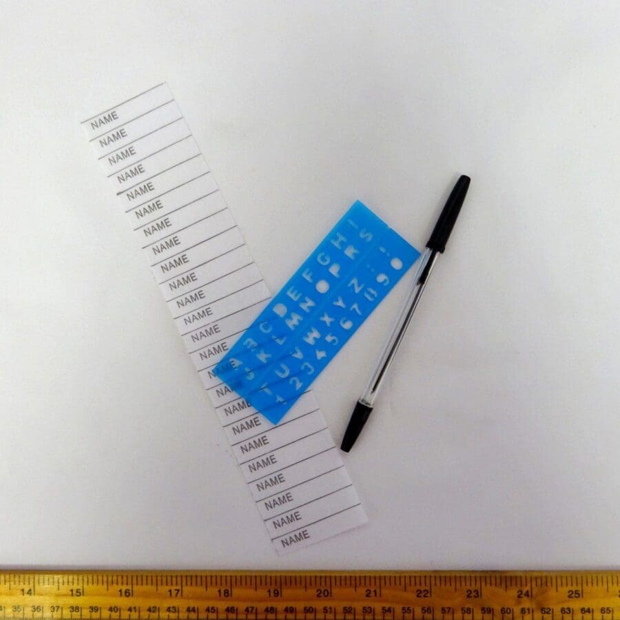 Name Label Set Iron On | Fabric Land