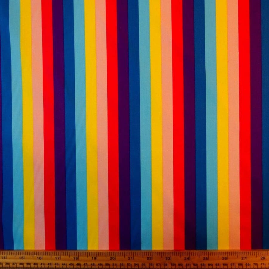 Cotton Fabric Stripe Seaside | Fabric Land