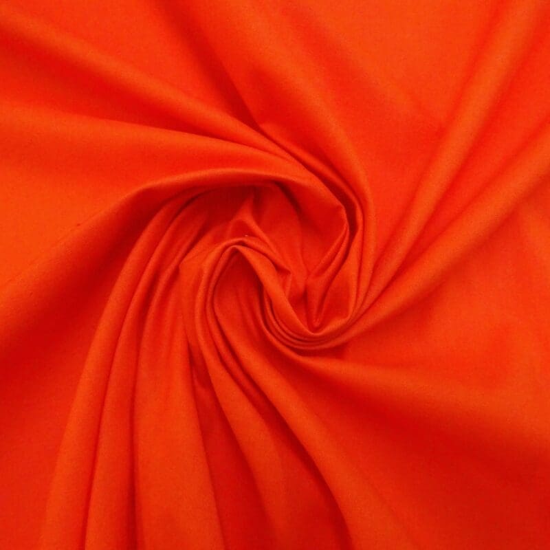 Cotton Fabric Plain Orange | Fabric Land