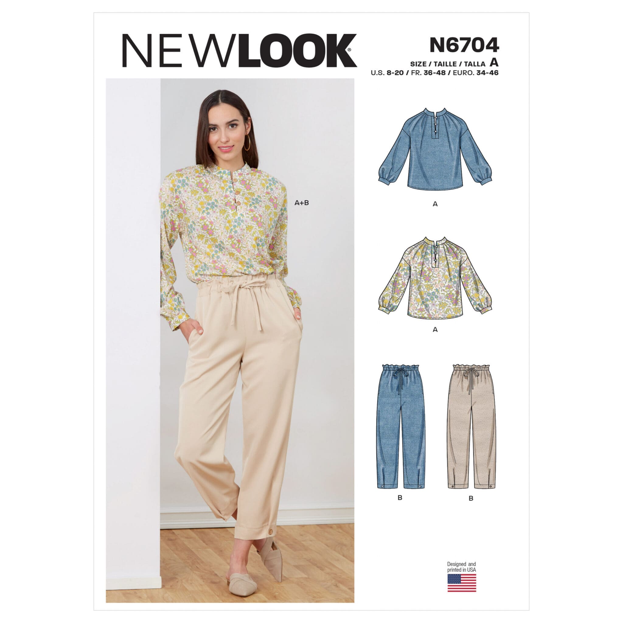 New Look Sewing Pattern 6573 | Fabric Land