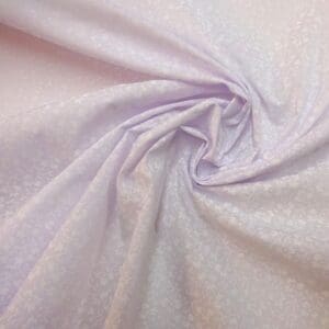 Polyester Cotton Fabric Meringue Flowers | Fabric Land